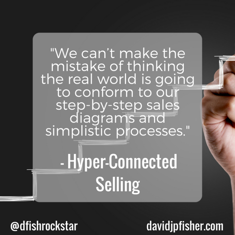 Hyper-Connected Selling Idea #27 - David J.P. Fisher